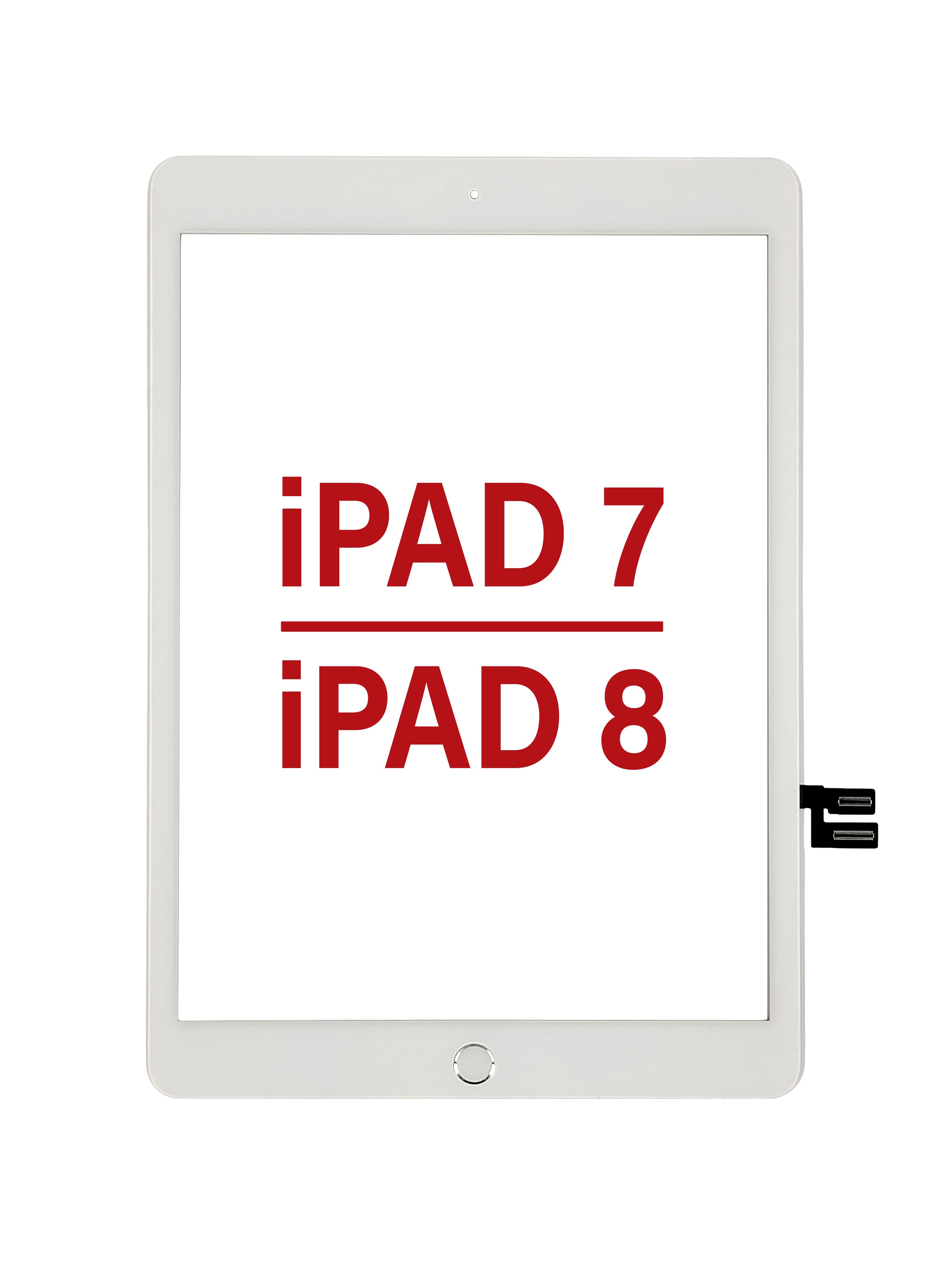 iPad 7 / iPad 8 Digitizer (Home Button Pre-Installed) (Aftermarket Plu ...