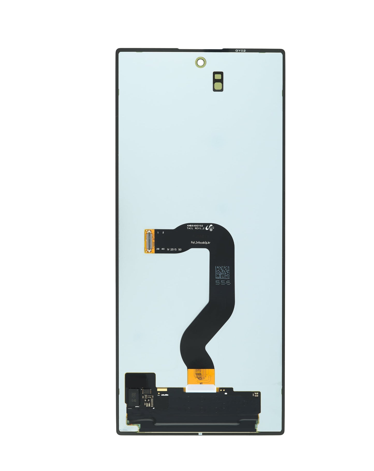 Outer OLED Assembly without Frame for Galaxy Z Fold 7 F966 (Service Pa ...